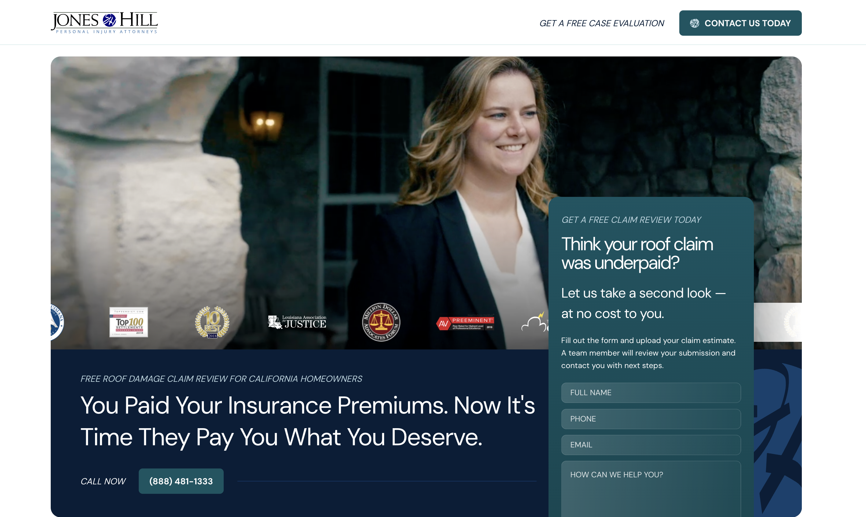 Jones & Hill - Roof Damage Claim Experts